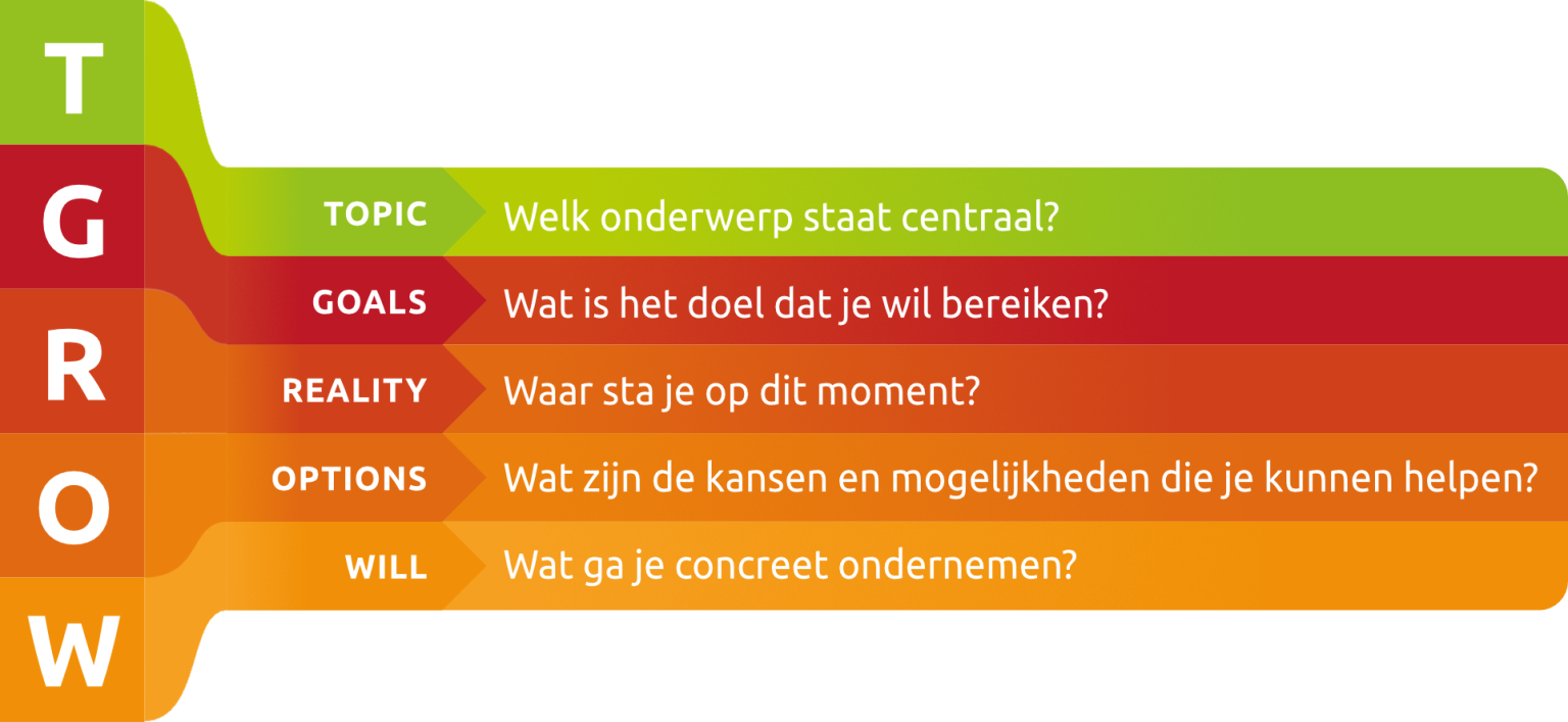 GROW gespreksmodel - Groeigesprekken - Intenza